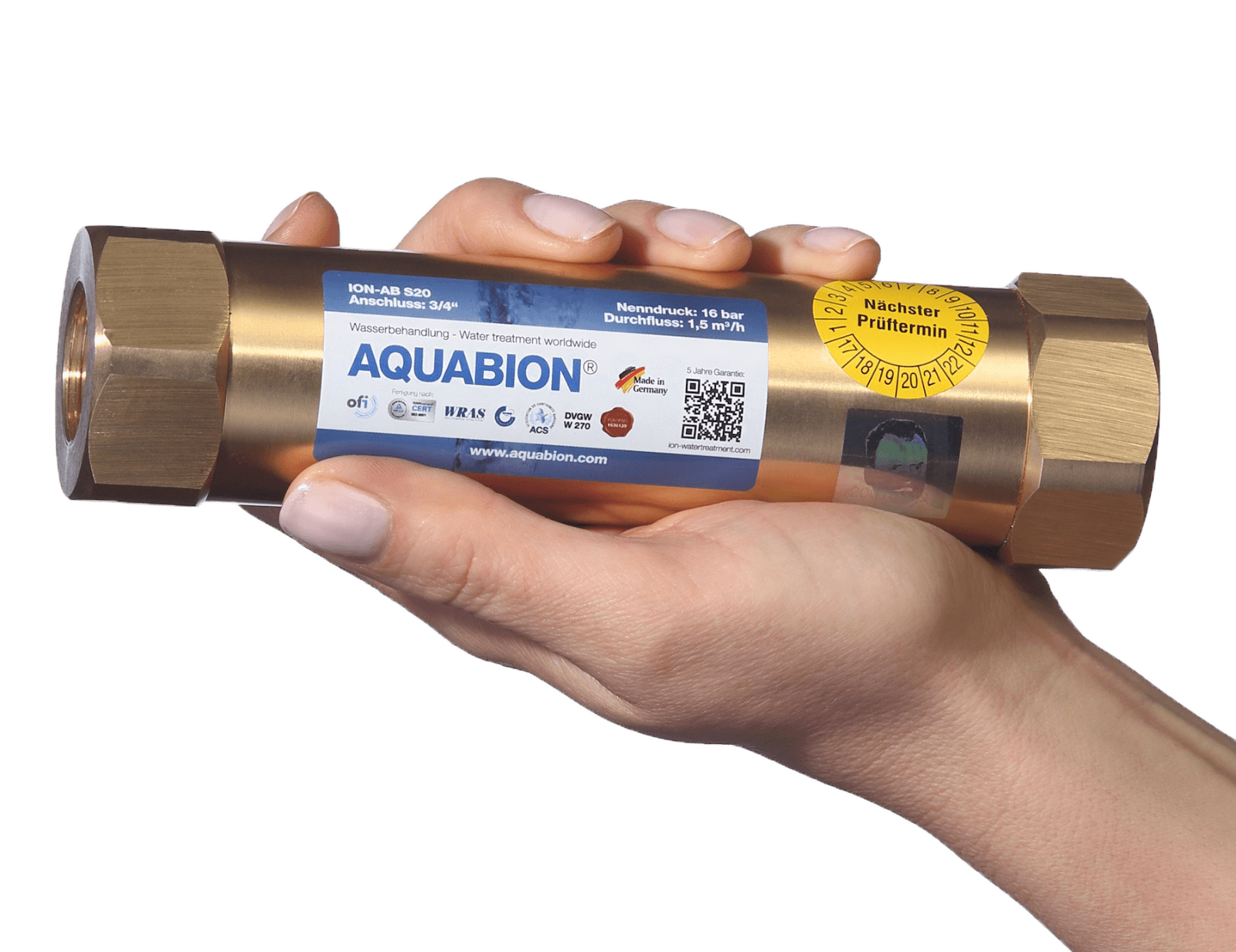AQUABION - Water treatment with active anode technology