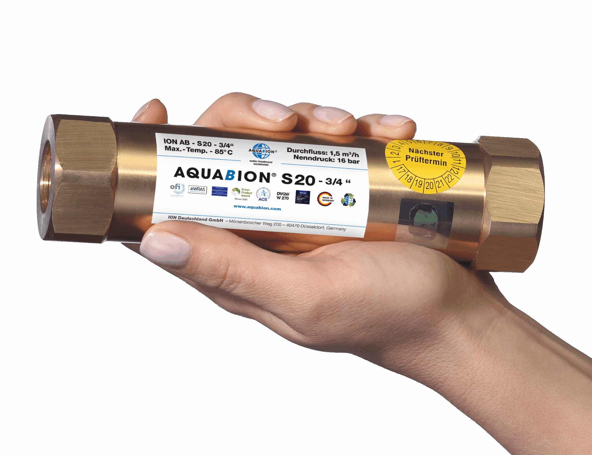 AQUABION - Water treatment with active anode technology
